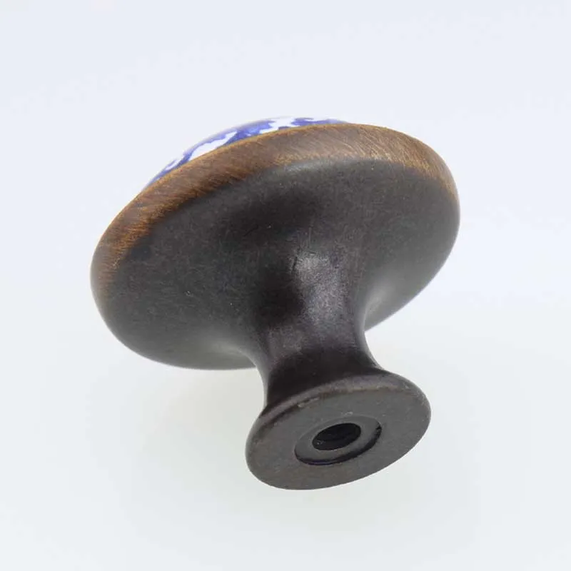 96mm Blue Wave White Handle Porcelain Fashion Vintage Furniture Vintage ...