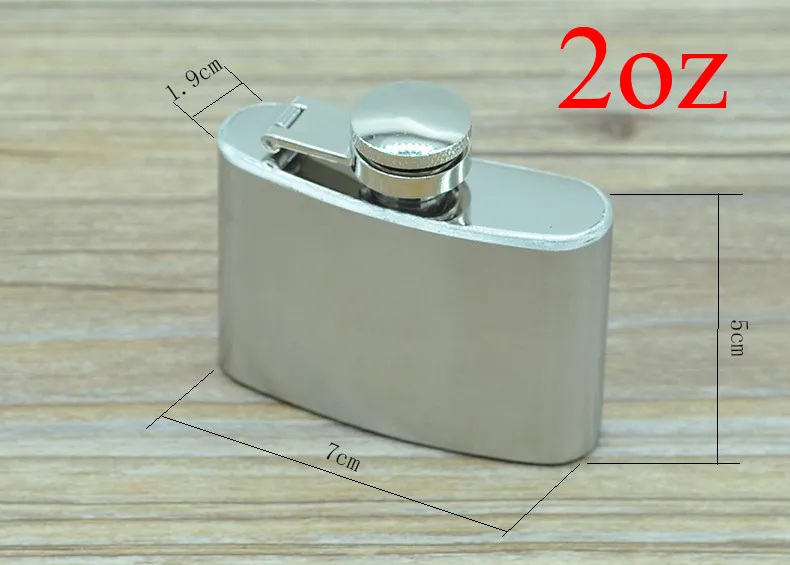 Stainless Steel Ultralight Hip Flask Portable And Stylish In 1oz, 2oz Or 3.5oz Sizes Ideal For ...