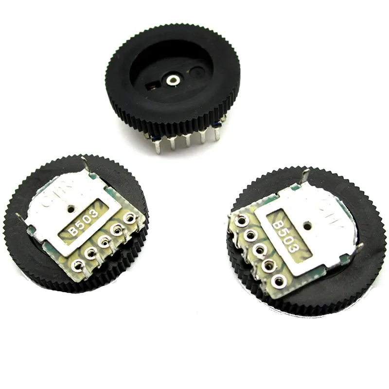 Wholesale B503 50K 18 * 2MM 5 Foot Double Potentiometer Volume Control ...