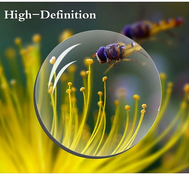 1.74 Index Ultra Thin CR 39 Aspheric Prescription Myopia Presbyopia Eye ...