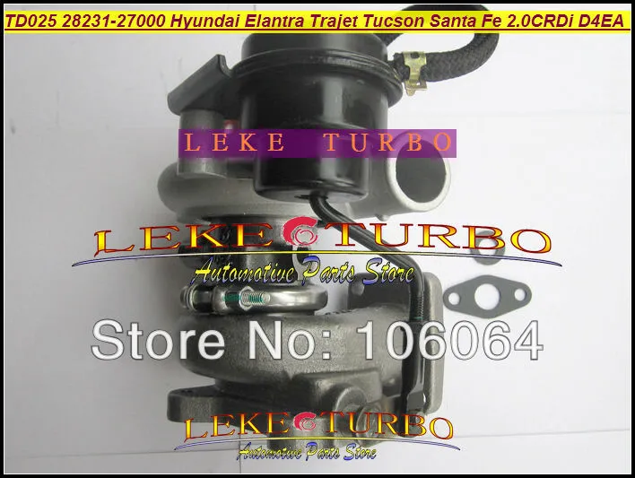 TD025 28231 27000 49173 02410 49173 02401 Turbo Cartridge CHRA For KIA ...