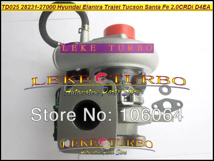 TD025 28231 27000 49173 02410 49173 02401 Turbo Cartridge CHRA For KIA ...
