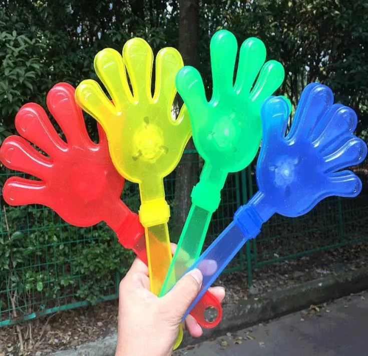 LED Hand Clappers, 24CM Colorful Cheering Sticks, Party Noise Makers ...
