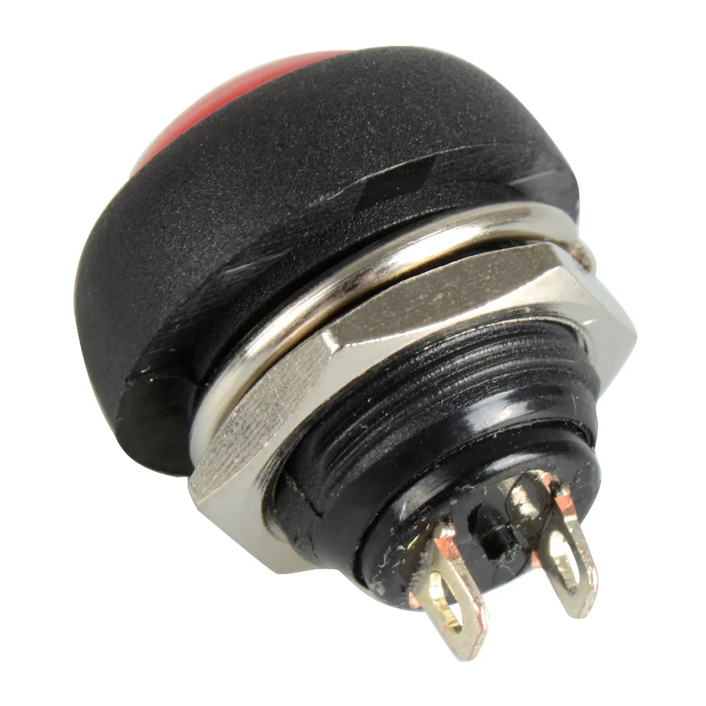 Waterproof 12V Switch: Assorted Color 12mm Momentary Push Button Pack ...