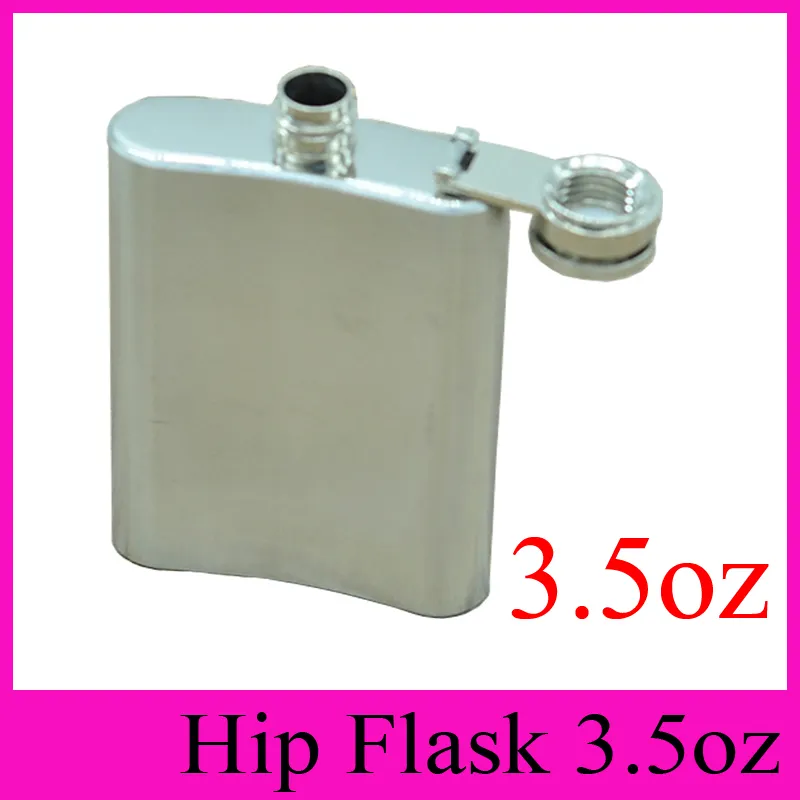 DHgate.com:3.5oz Stainless Steel Hip Flask, Portable Whiskey Flagon ...