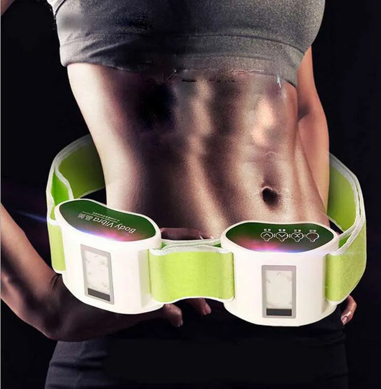 Vibrating Massager Machine Electric Slimming Belt With Dual Motors For ...