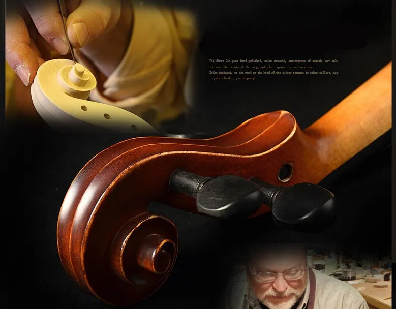 Handcrafted High Quality Archaize Hidersine Violin With Rosin Available ...