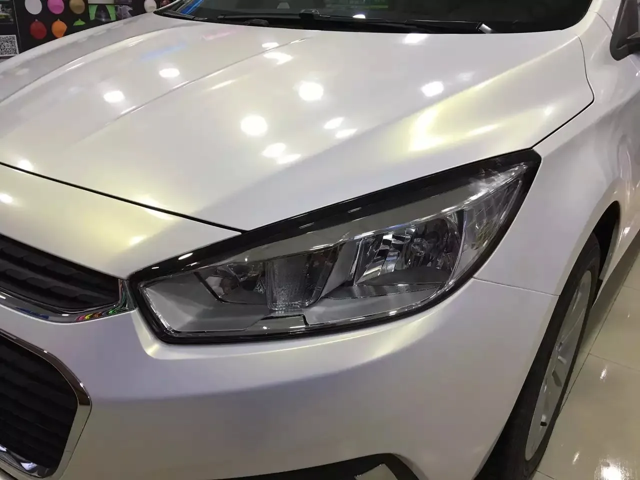 Pearl Gloss Vinyl Film, Gold Pearl Car Wrap With Bubble Free For Car ...