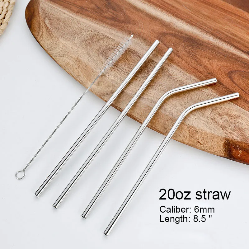 Wide Stainless Steel Metal Drinking Straws For... From Zmore, $0.24 ...