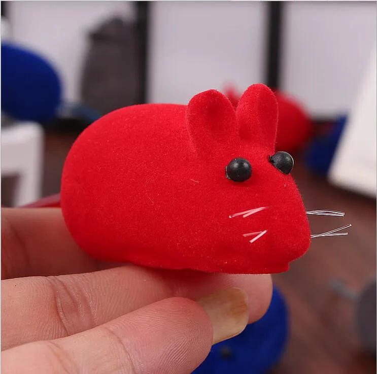 Cat Toy Mice With Rattle, Realistic Plush Mouse Toys For Cats And Small ...