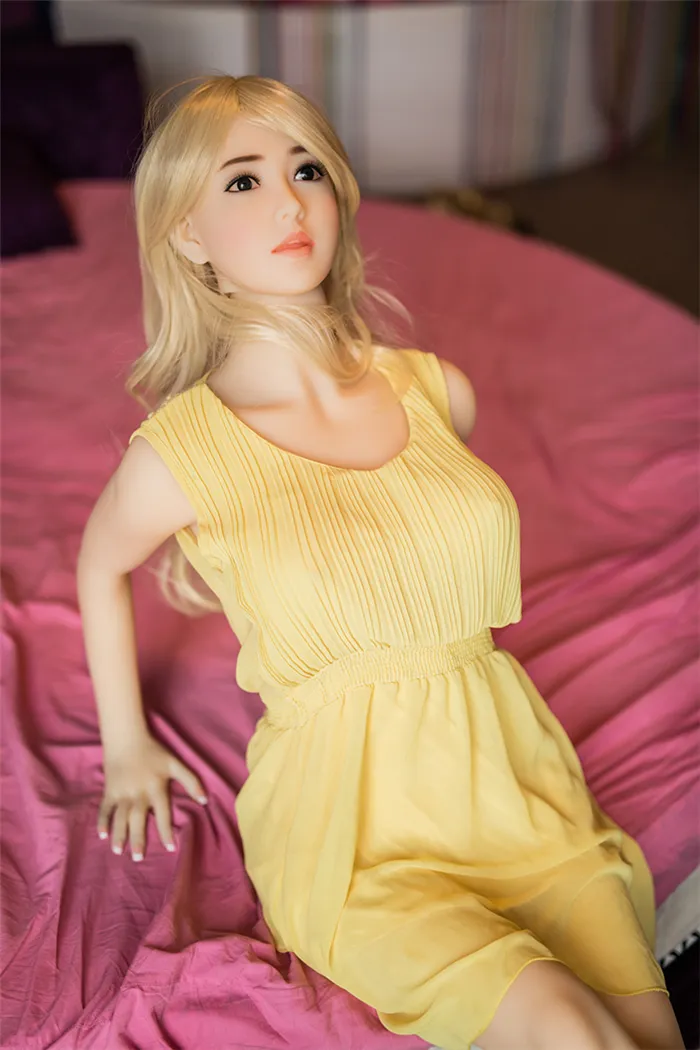 New 158cm Real Sex Doll Inflatable Semi Solid Silicone Doll Vagina Ass