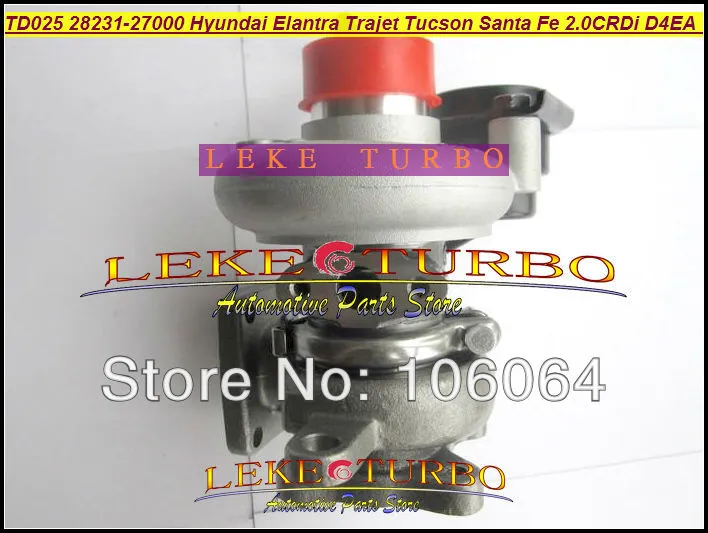 TD025 28231 27000 49173 02410 49173 02401 Turbo Cartridge CHRA For KIA ...