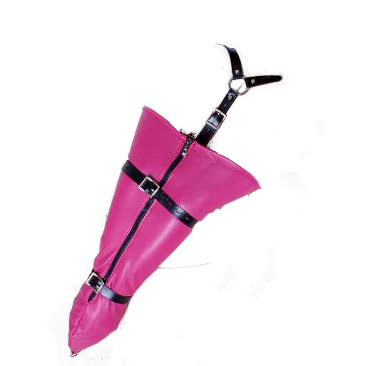 PU Leather Over Shoulder Arm Restraint Adult Role Play Bondage Glove ...