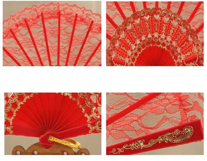 Vintage Folding Lace Hand Fan Black Chinese Style... From Szyang, $1.53 ...