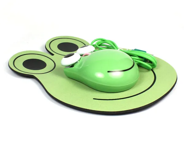 Cute Frog Mouse For Computer 3D Cartoon Wired Optical Mouse | Unique ...