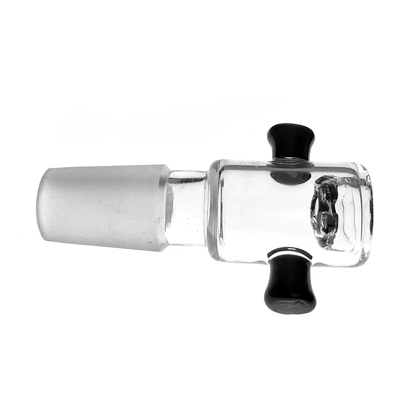 Funnel Bowl With Handle Glass Bong Bowls Pipes Fits For 14/18mm Smoke ...