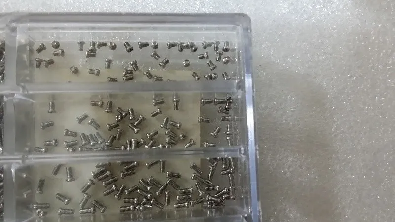 Watch Repair Screws Kit Stainless Steel Eyeglass Screws For Clockmaker ...