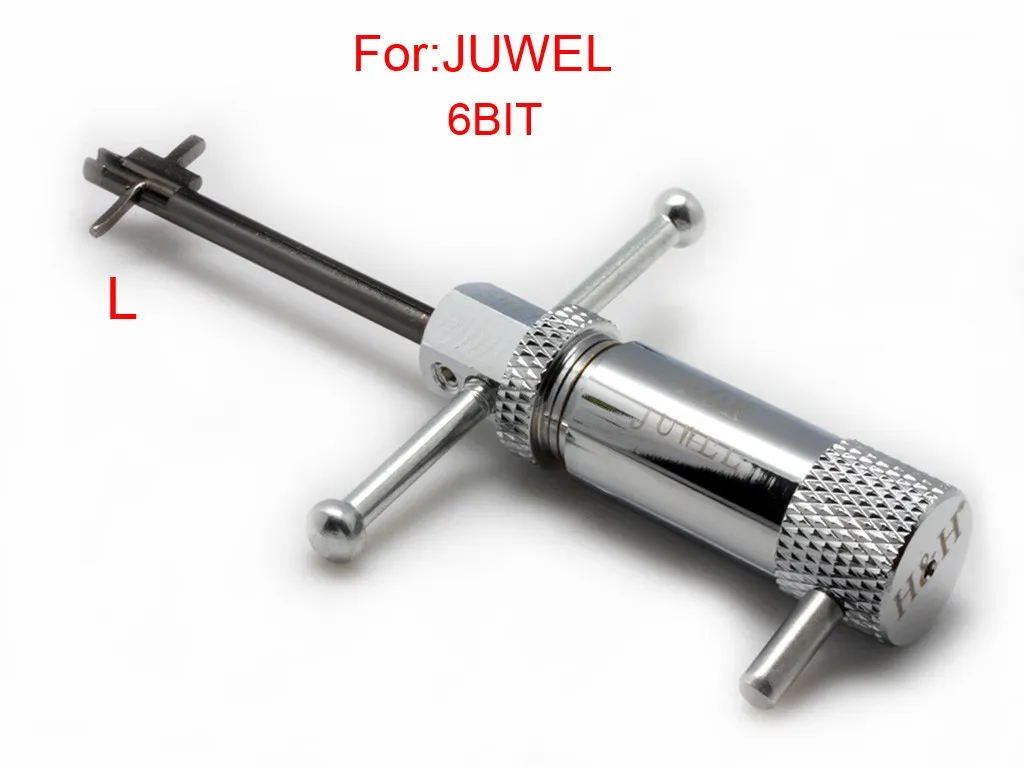 DHgate.com:JUWEL 6-Bit Double Bit Lock Pick Set - 3+3 New Conception ...