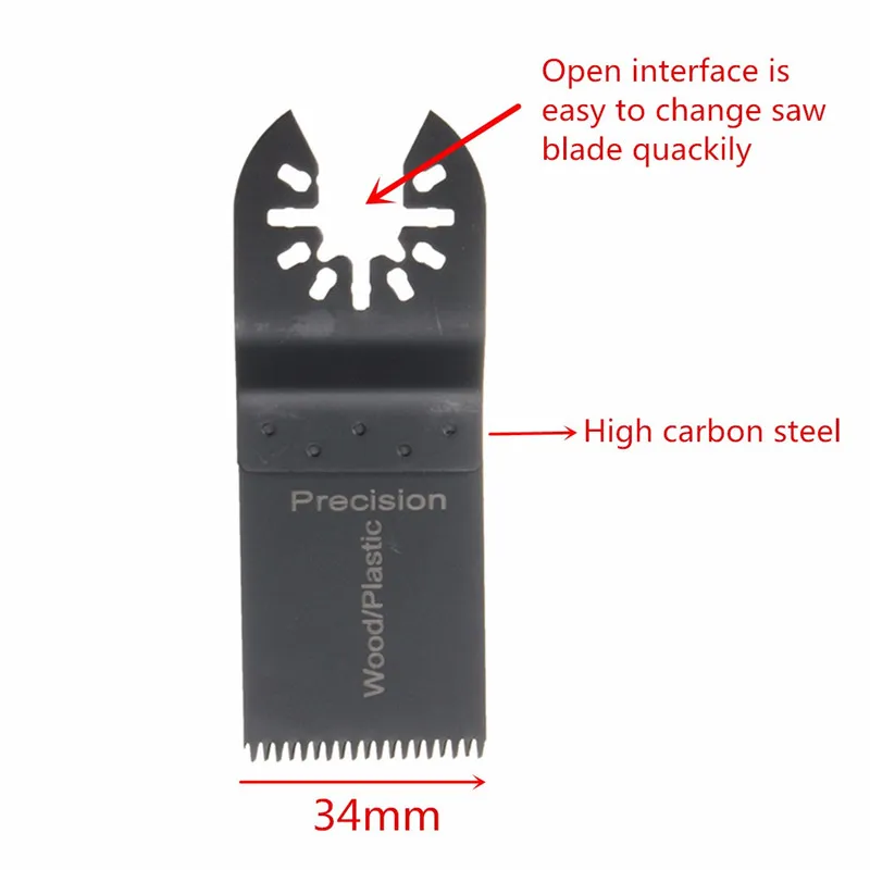 Mixed Oscillating Multi Tool Blades Set Includes Metal, Wood, Plastic ...