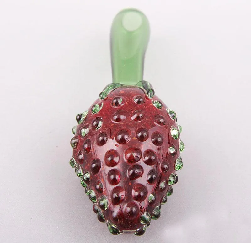 Strawberry Style Glass Hand Pipes | 4 Tobacco Smoking Rigs From ...