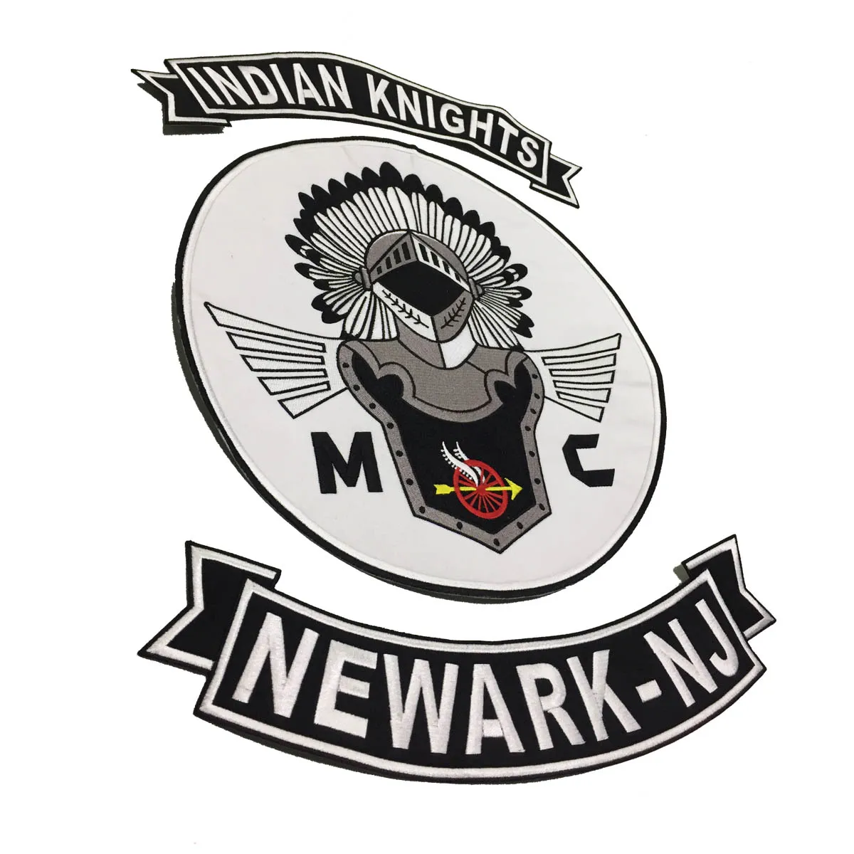 HEISSER VERKAUF COOLEST INDIAN KNIGHTS MC RÜCKENSTICKEREI PATCH ...