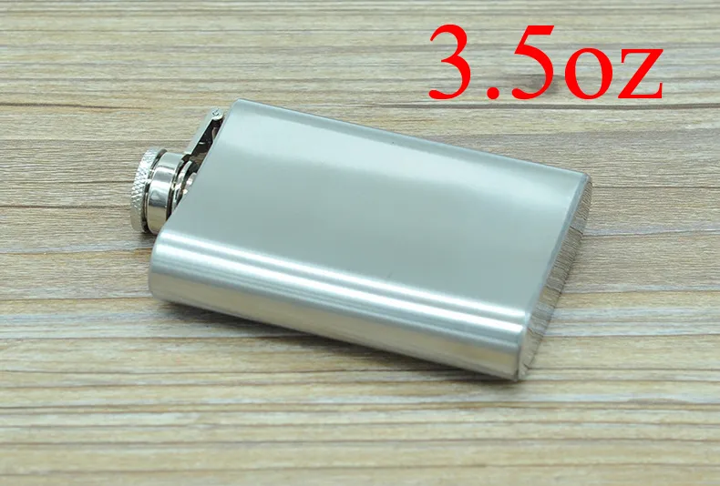 Stainless Steel Ultralight Hip Flask Portable And Stylish In 1oz, 2oz Or 3.5oz Sizes Ideal For ...