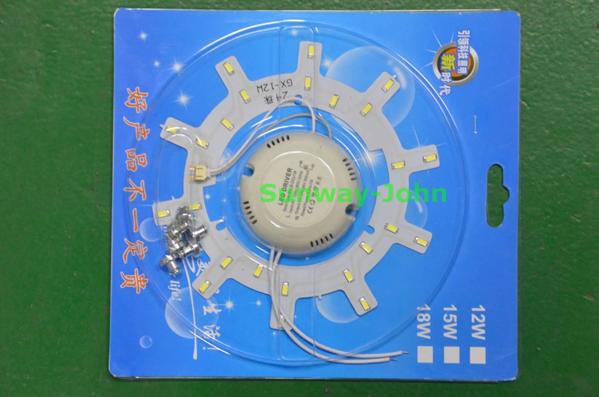 New LED Circle PANEL Light Round Circular Ceiling Lamp SMD 5730 LED ...