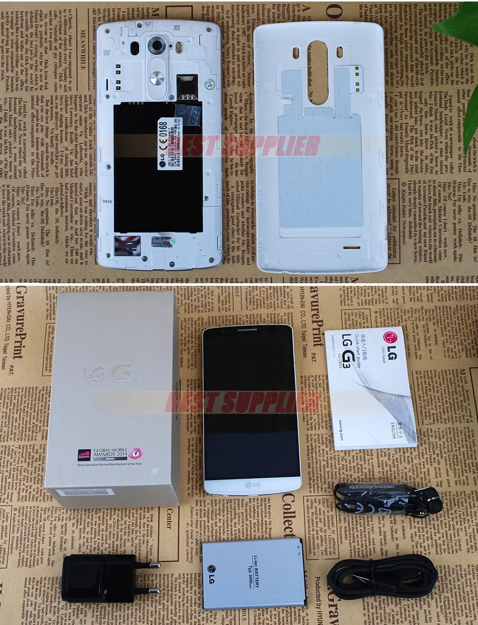 LG G3 D850/D855/D851 Alcatel Cell Phone GSM 3G&4G Android Quad Core RAM ...