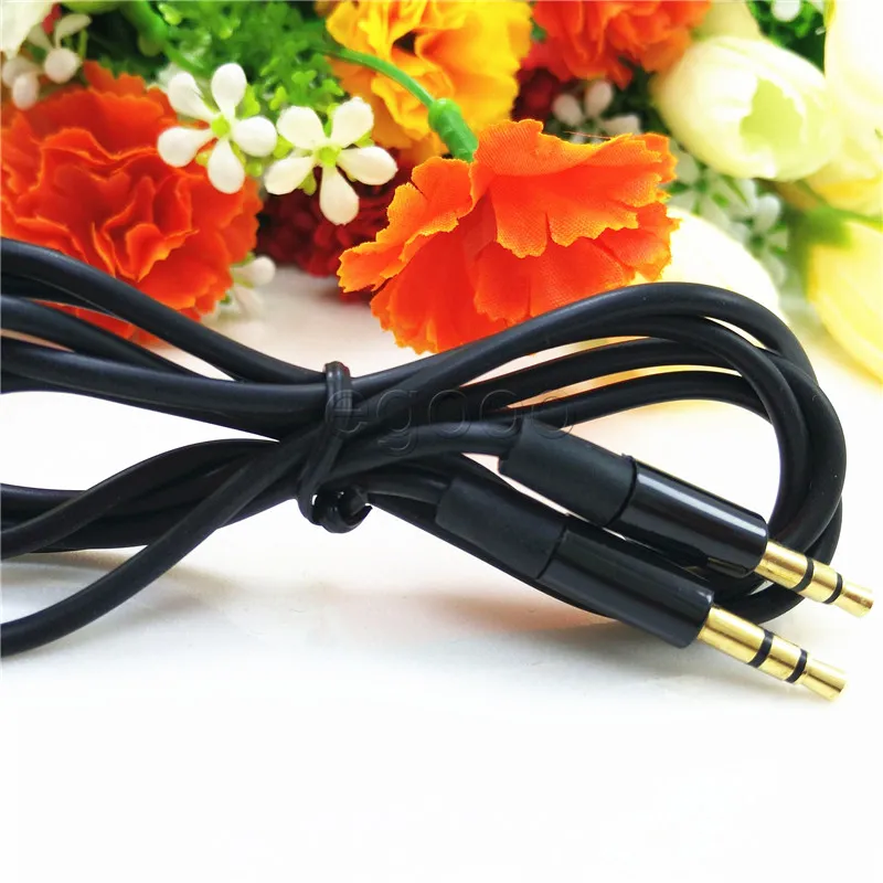 Portable Aux Cable Auxiliary 3.5mm Male To Male Audio Cable 1.2M Stereo ...