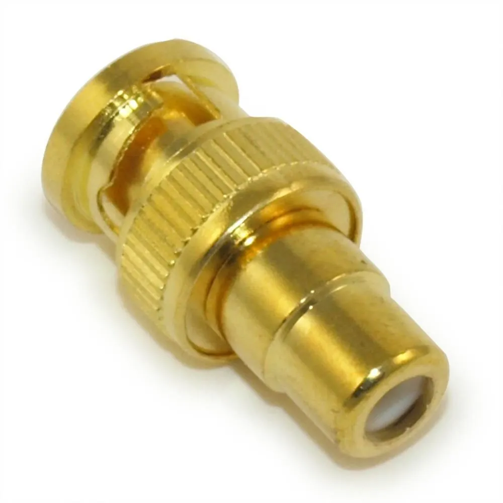 DHgate.com:BNC to RCA Adapter: 10Pcs Gold-Plated BNC Male to RCA Female Connector for CCTV ...