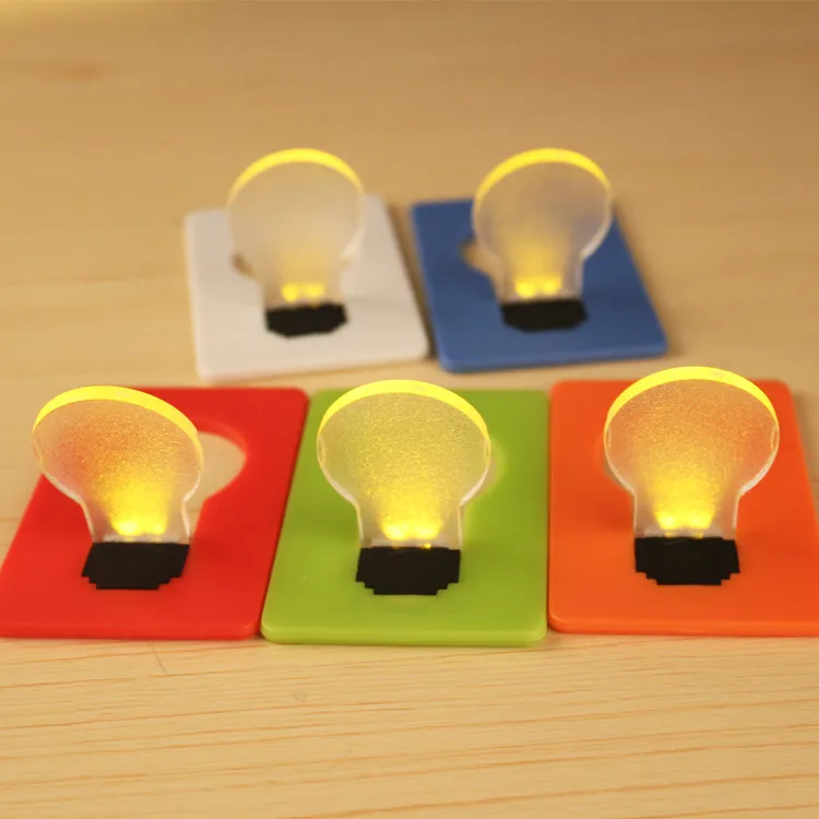 Novelty Wallet LED Pocket Light Ultra Thin Portable Card Light ...