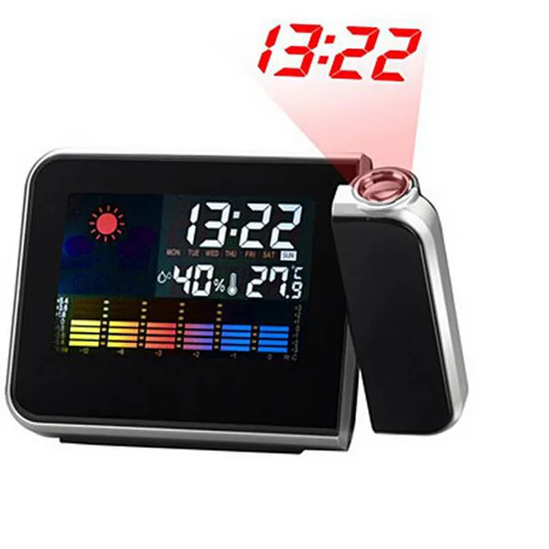 DHgate.com:Digital LED Projector Clock, Battery Powered Time Alarm ...