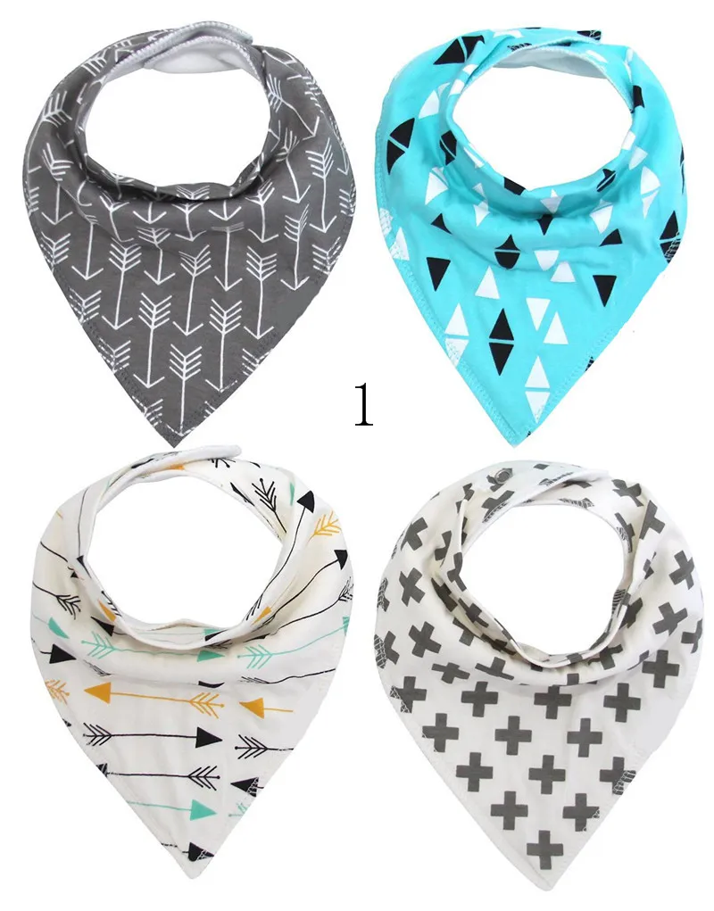41 Designs Baby Infant Triangle Cartoon Bibs Burp Cloths Waterproof ...