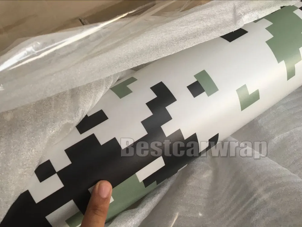 Digital Army Military Camo Vinyl Car Wrap Sticker Full Vehicle Covering ...
