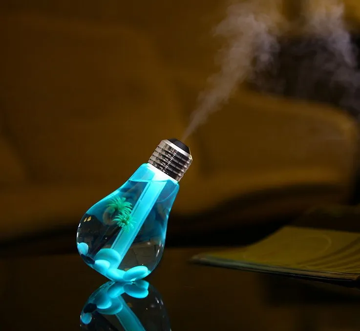 Humidifier Mini With Color Changing Lamp: USB Powered Air Diffuser ...