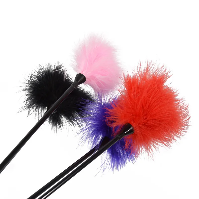 New Clit Tickler Sculacciata Sex Feather Flirtare Tickler Frusta Sexy ...