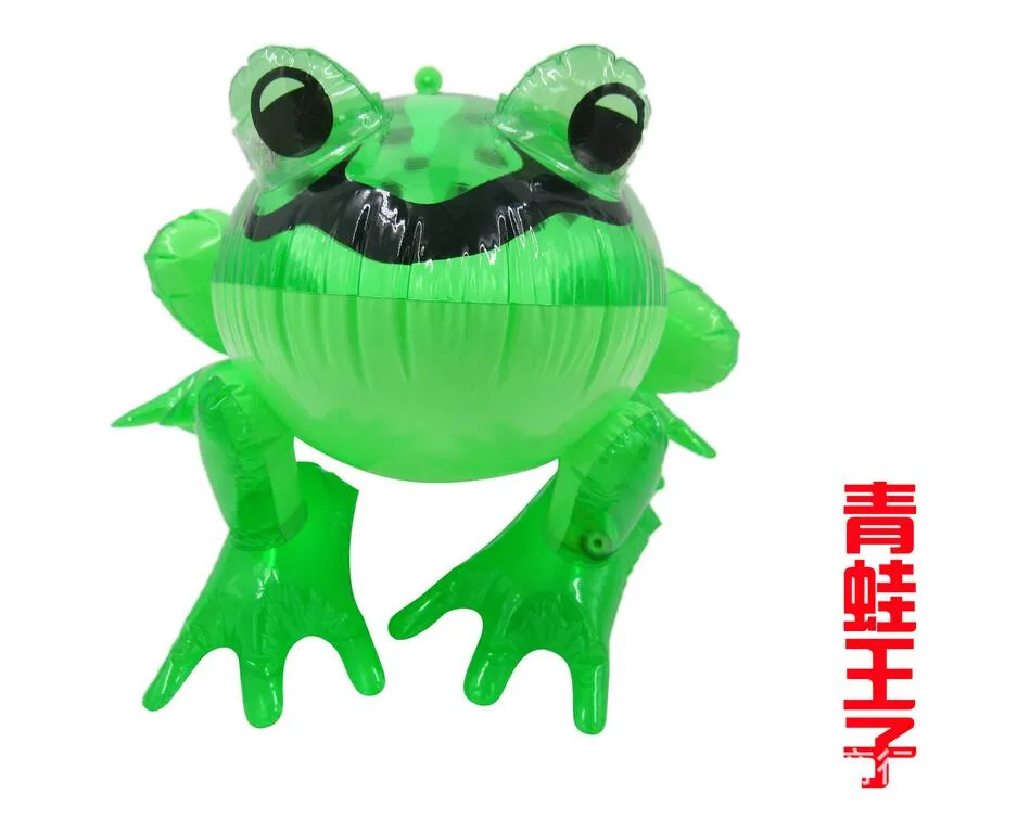 LED Inflatable Kids Toy Inflatable Animal Frog Outdoor Baby Swim Pool ...