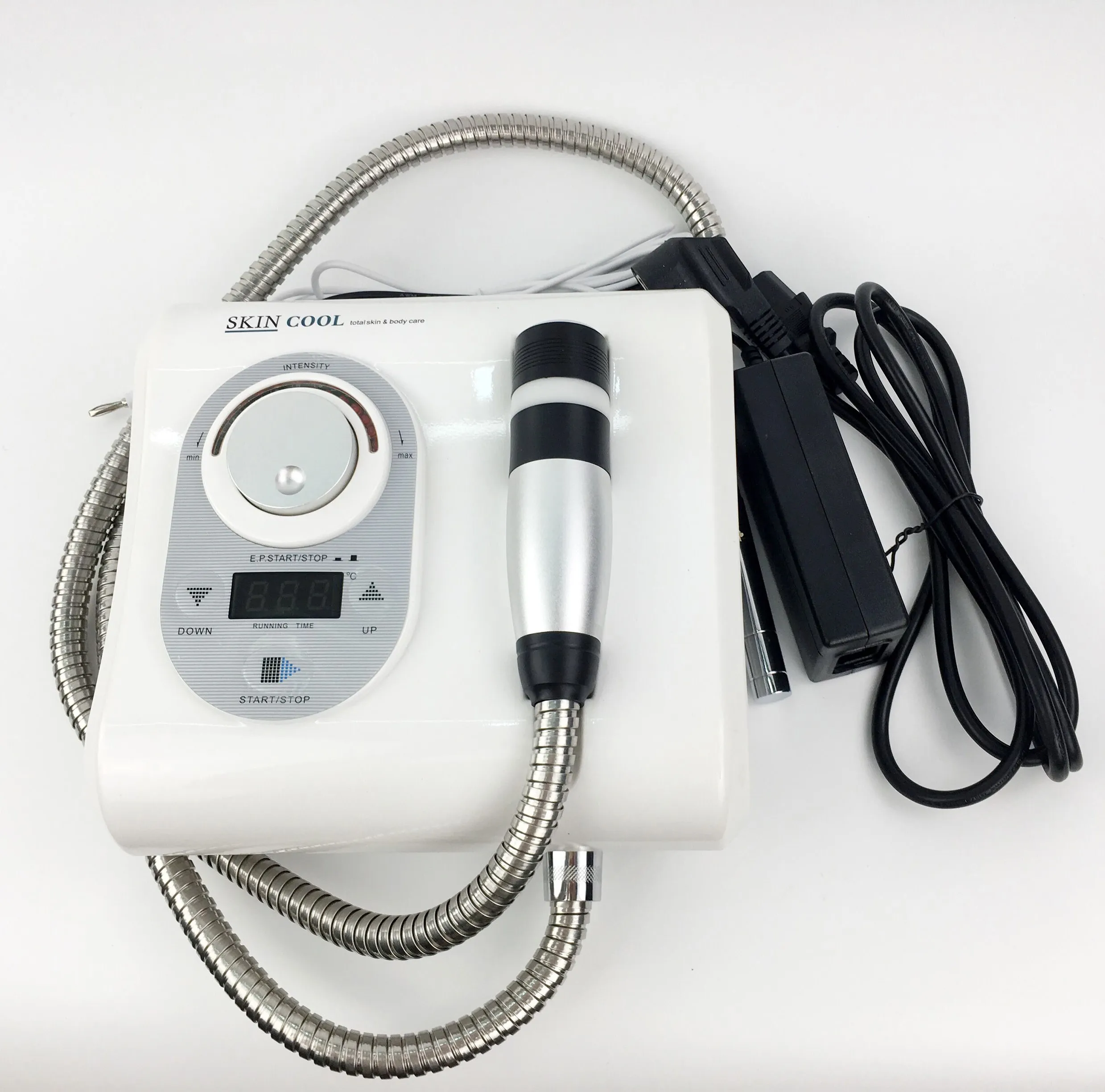 2 In 1 Portable Cryo Electroporation Mesotherapy Laser Skin Care ...