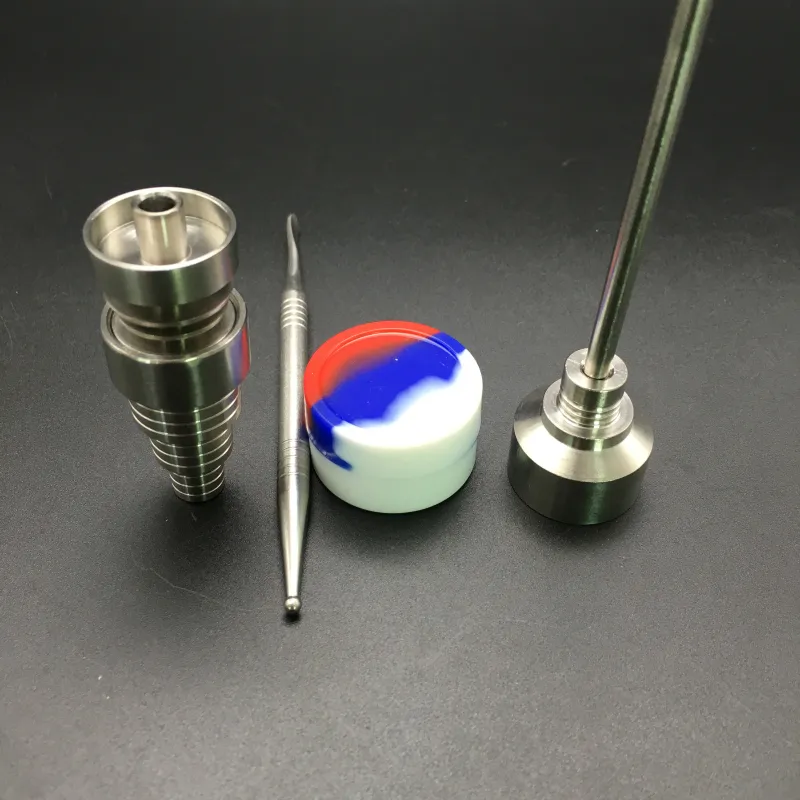 Dabber And Carb Cap Titanium 10mm & 14mm 18mm Titanium Nail Tool Set ...
