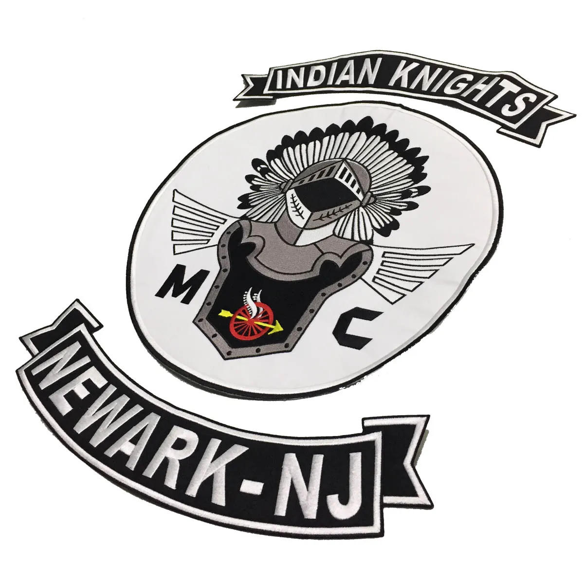 HEISSER VERKAUF COOLEST INDIAN KNIGHTS MC RÜCKENSTICKEREI PATCH ...