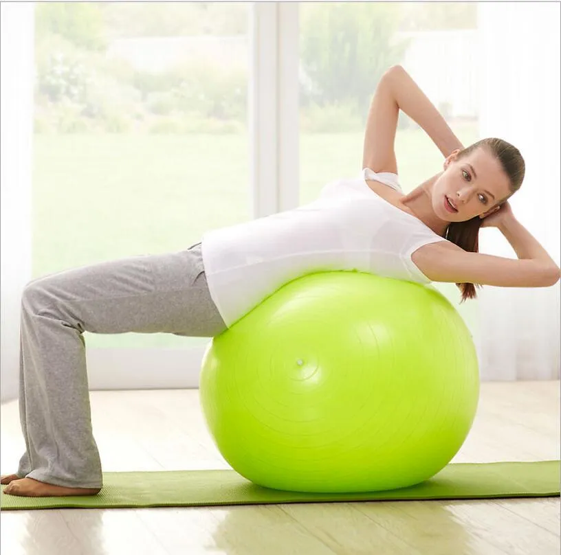 Large Exercise Ball 45cm Yoga Fitness Ball For Core Training, Balance ...