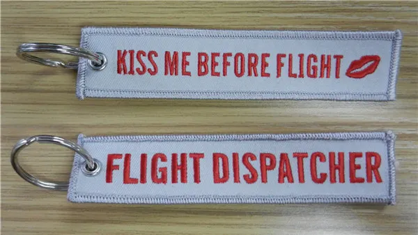DHgate.com:Custom Embroidery Keychains 100pcs - Flight Dispatcher ...