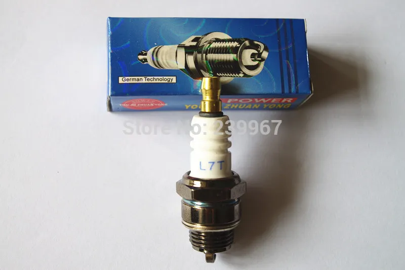 10X Spark Plug L7T For 2 Stroke Engine Replace NGK BPMR7A Champion RCJ6Y RCJ7Y WSR5F Free ...