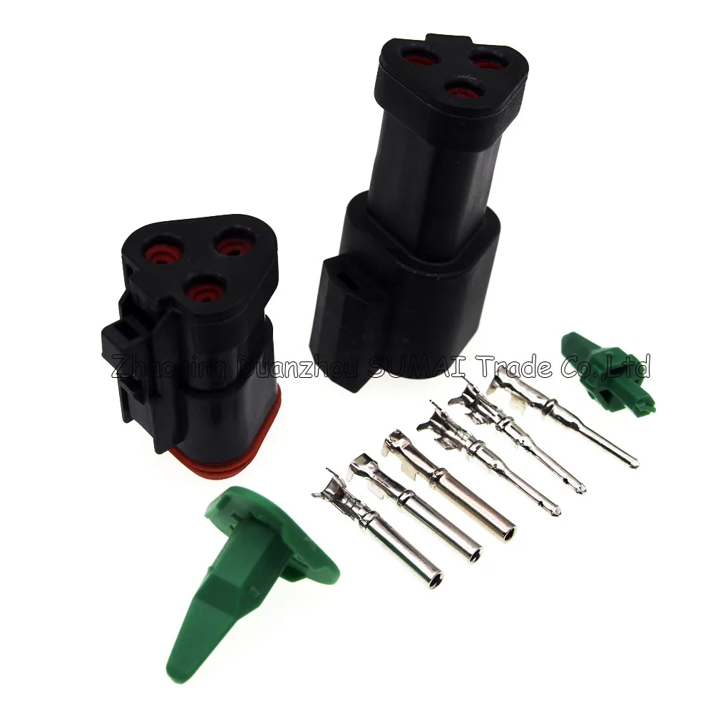 $5.63에서 3 BMW Deutsch DT06-3S-CE05 DT04-3P-CE03 엔진/기어 박스 용 3 핀 방수 전기 ...