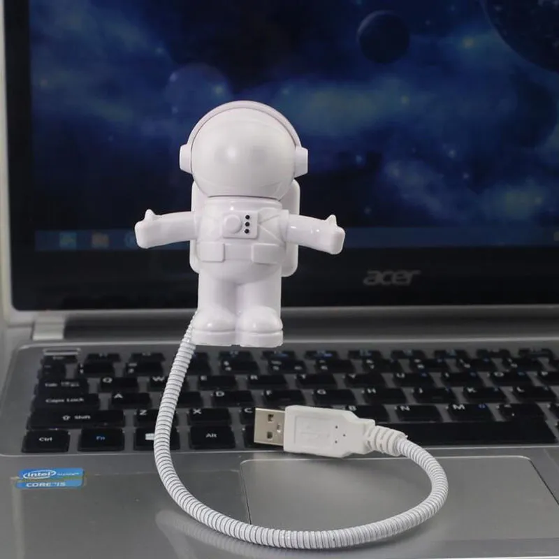 Astronaut LED Night Light USB Desk Lamp Flexible Space Lamp For ...