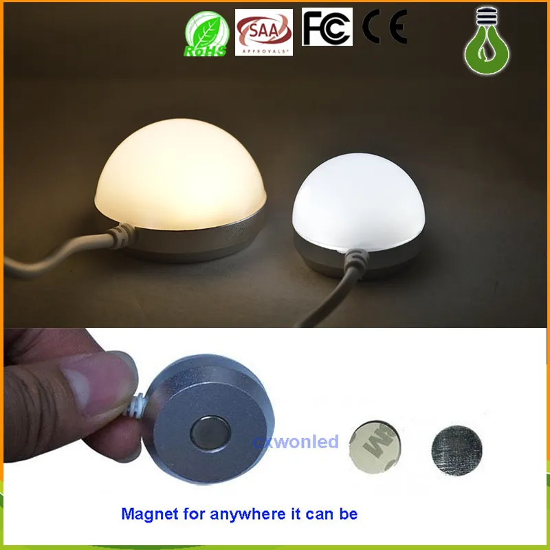 Portable USB Table Lamp Dimmable Magnetic LED... From Tobetterlife, $2. ...