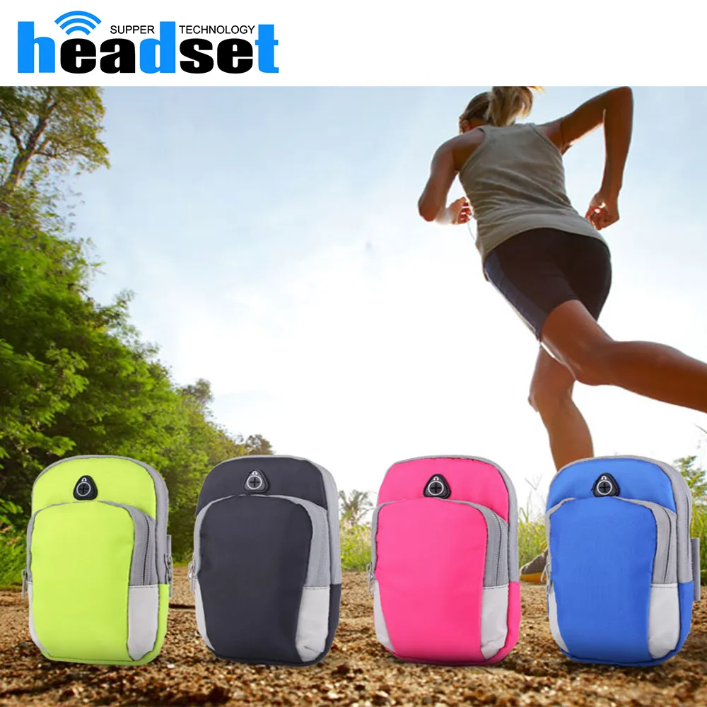 Gym Arm Bag For IPhone 4 4S 5 5S SE 5C 6 6S 7 Plus Waterproof Sport ...