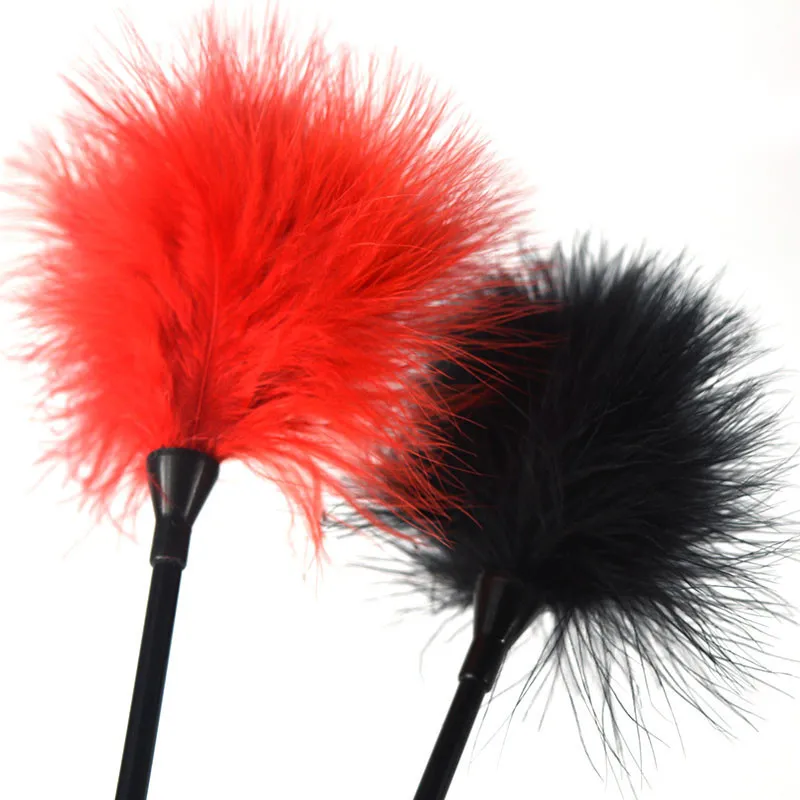 New Clit Tickler Sculacciata Sex Feather Flirtare Tickler Frusta Sexy ...