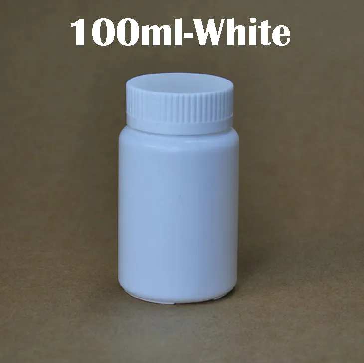 Wholesale Bulk 100ml/100g White HDPE Bottles Durable Plastic Containers ...