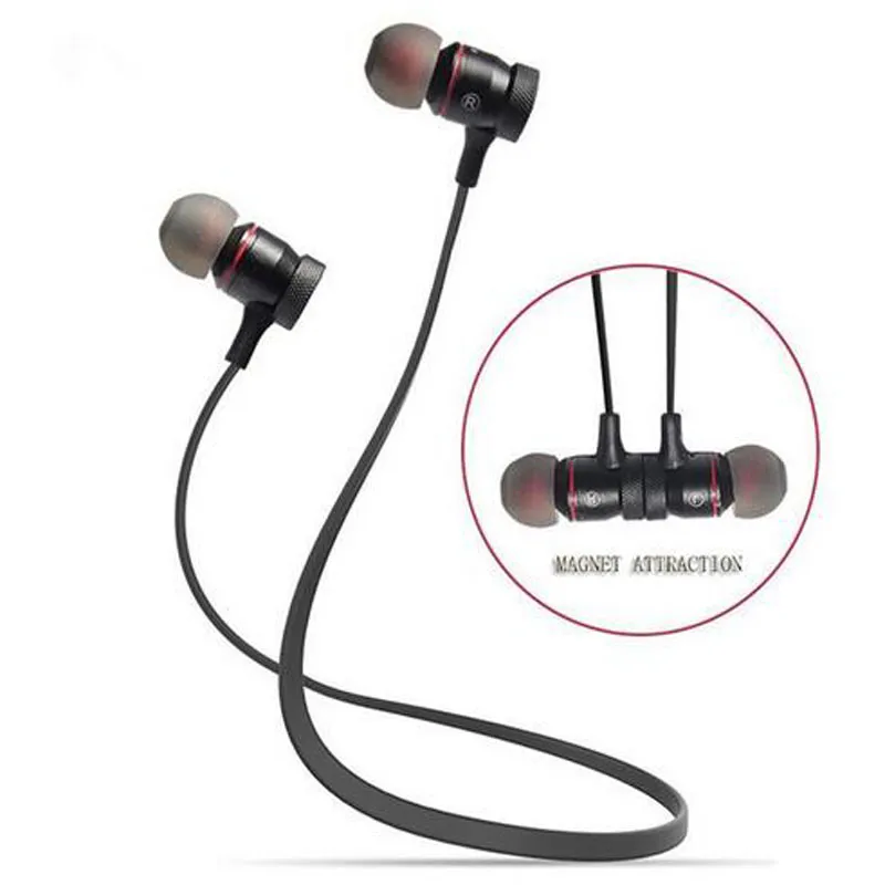 Bluetooth 4.1 Wireless Sport Running Earphone Stereo In Ear Magnet ...
